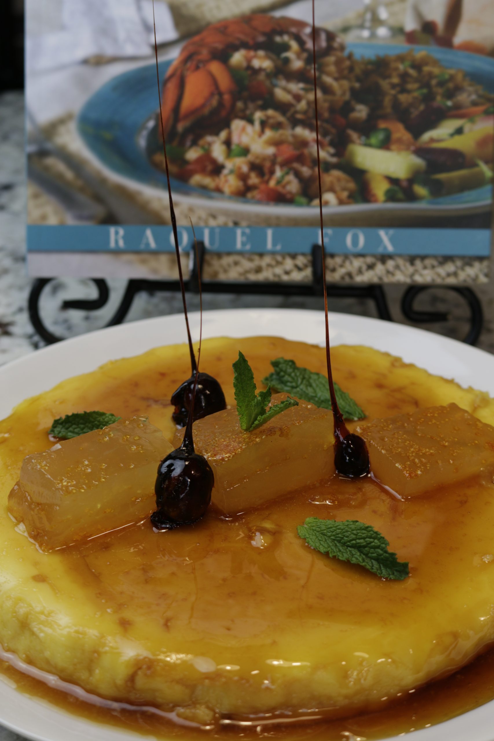 CUBAN LEMON FLAN - Island Gurl Foods