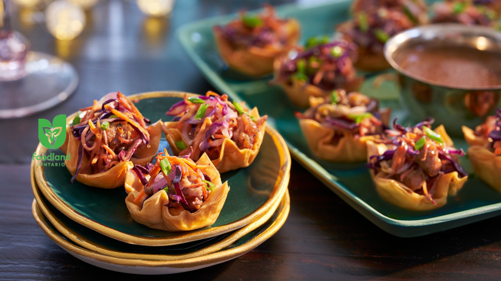 Spring Roll Phyllo Cups - Island Gurl Foods